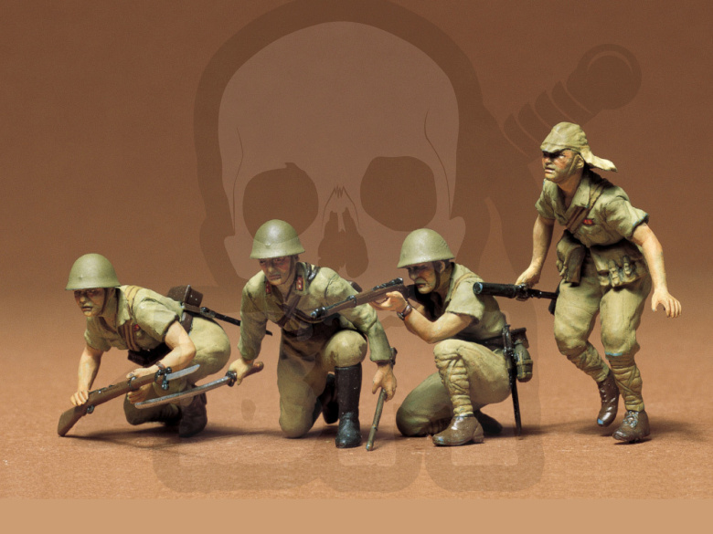 Battle-Models > 1:35 Tamiya 35090 Japanese Army Infantry 4 szt.